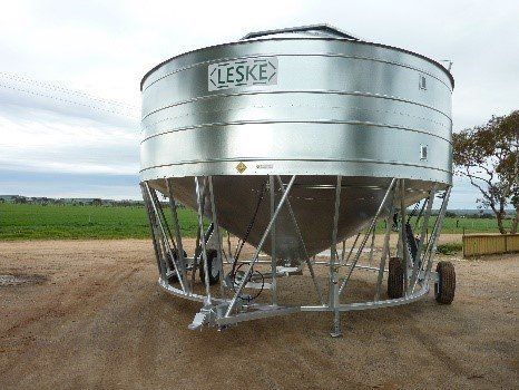 Range of Portable Field Bins | Shea-Oak Log, SA | Leske Engineering