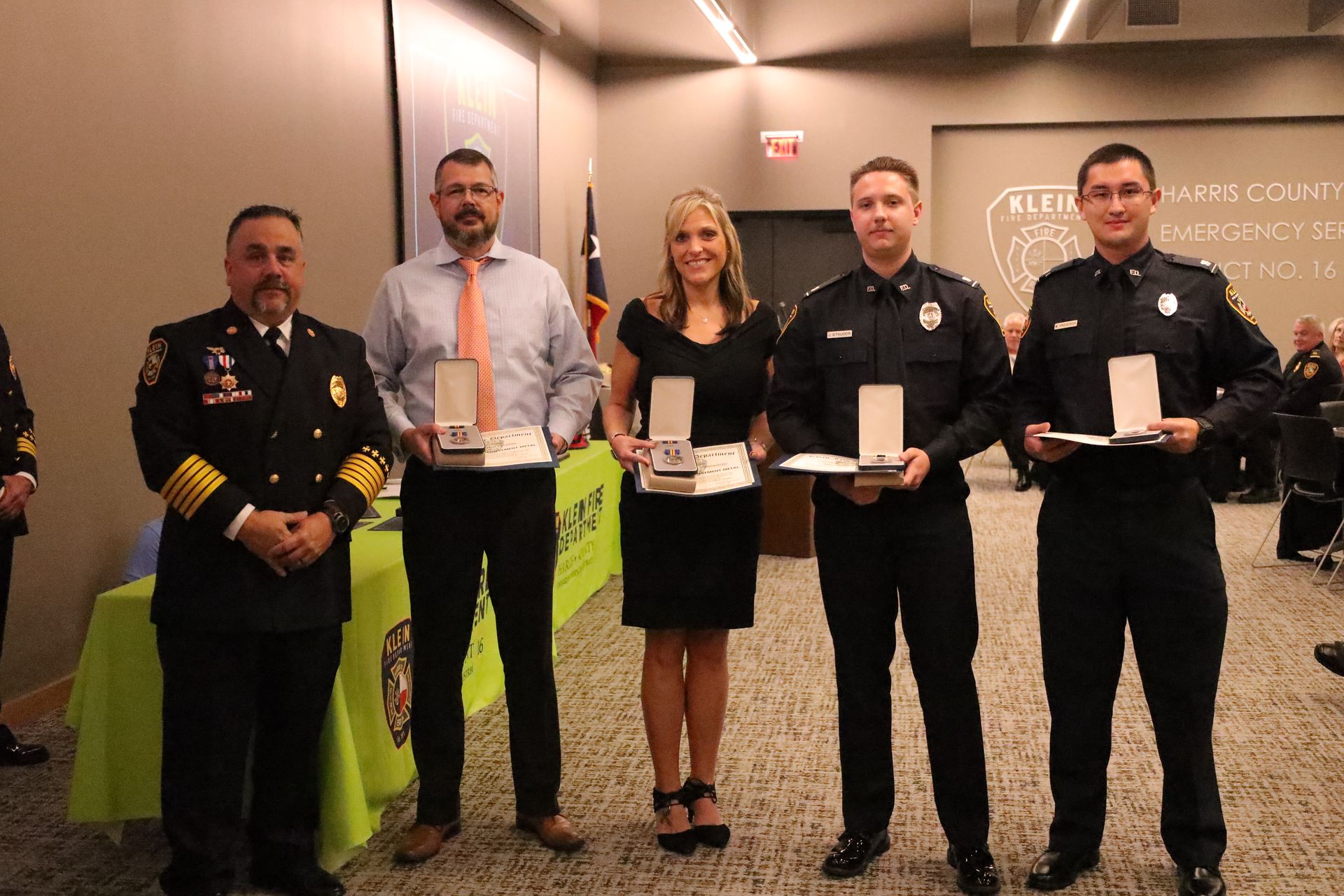 Klein Fire Honors Firefighters