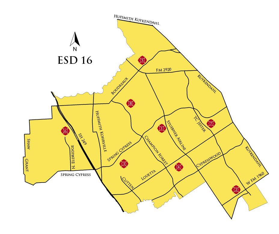 HCESD 16 | Harris County | Emergency Dial 911