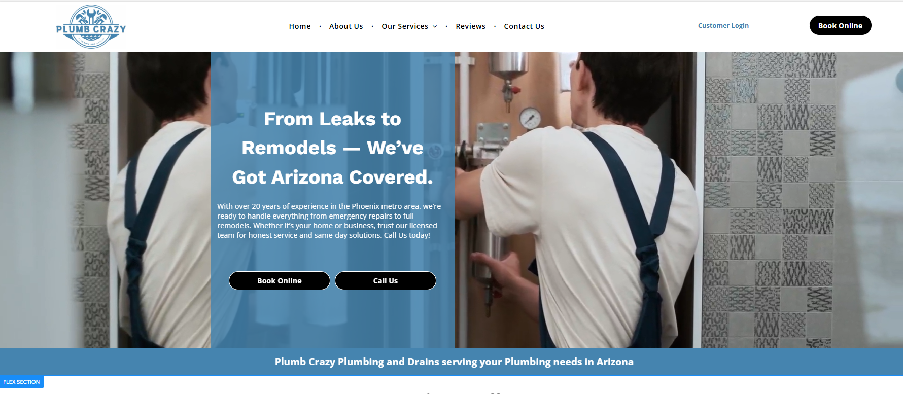 Plumbing Experts | Mesa, AZ | Plumb Crazy Plumbing
