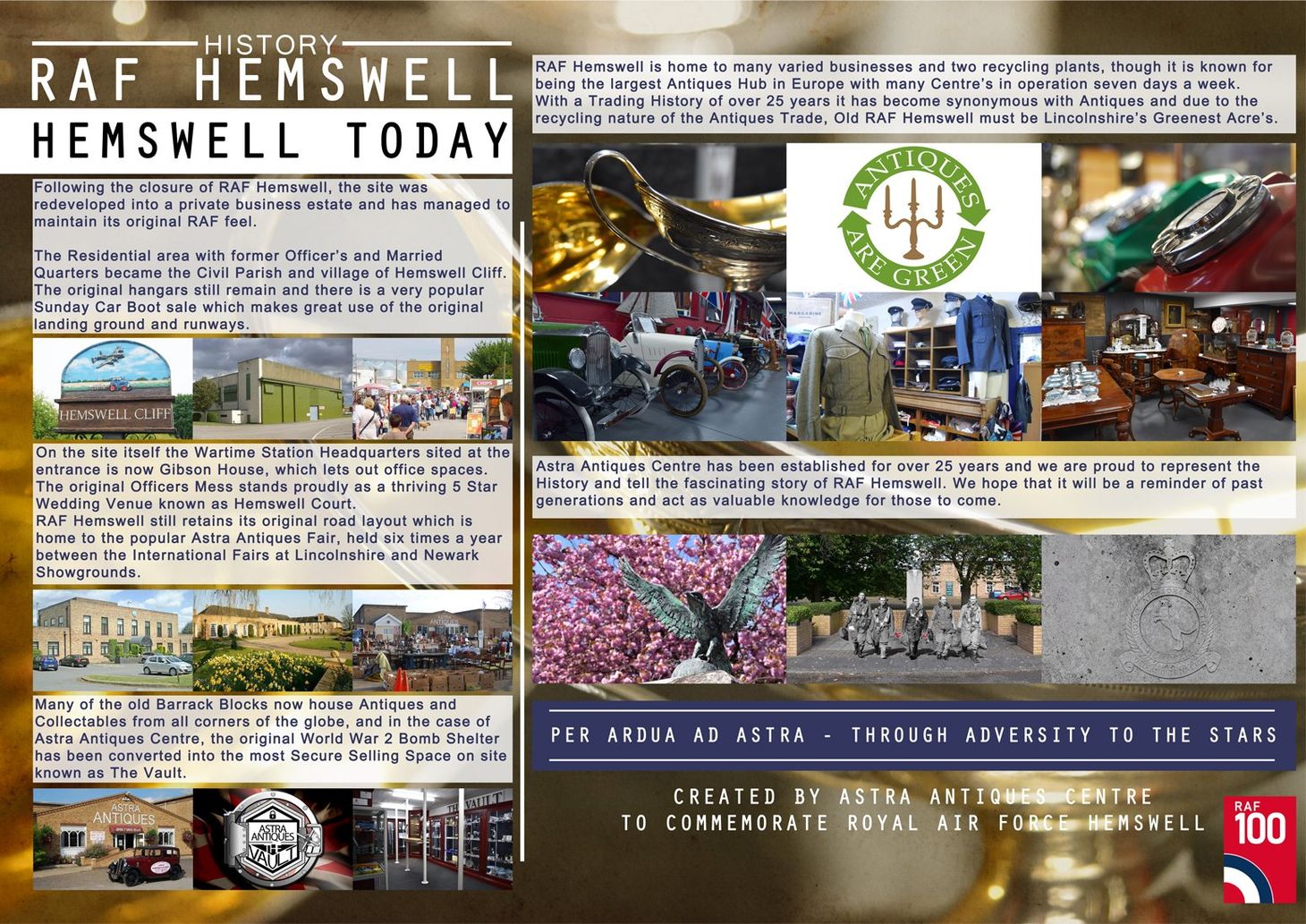 History of Old RAF Hemswell | Astra Antiques | Lincolnshire