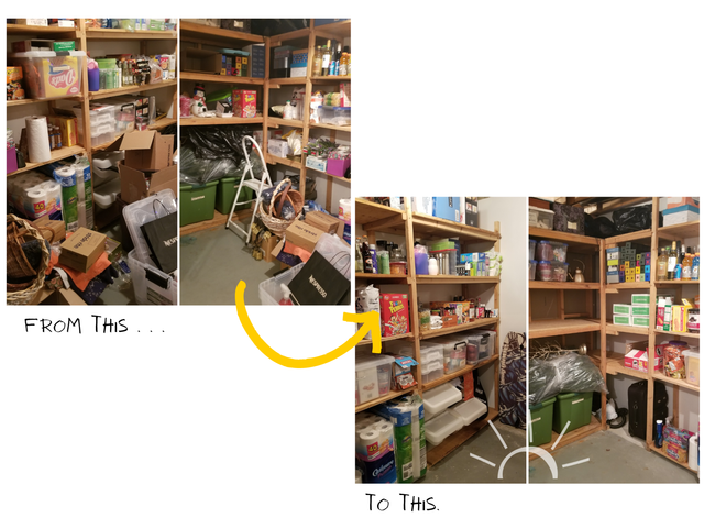 Organized Room Before And After