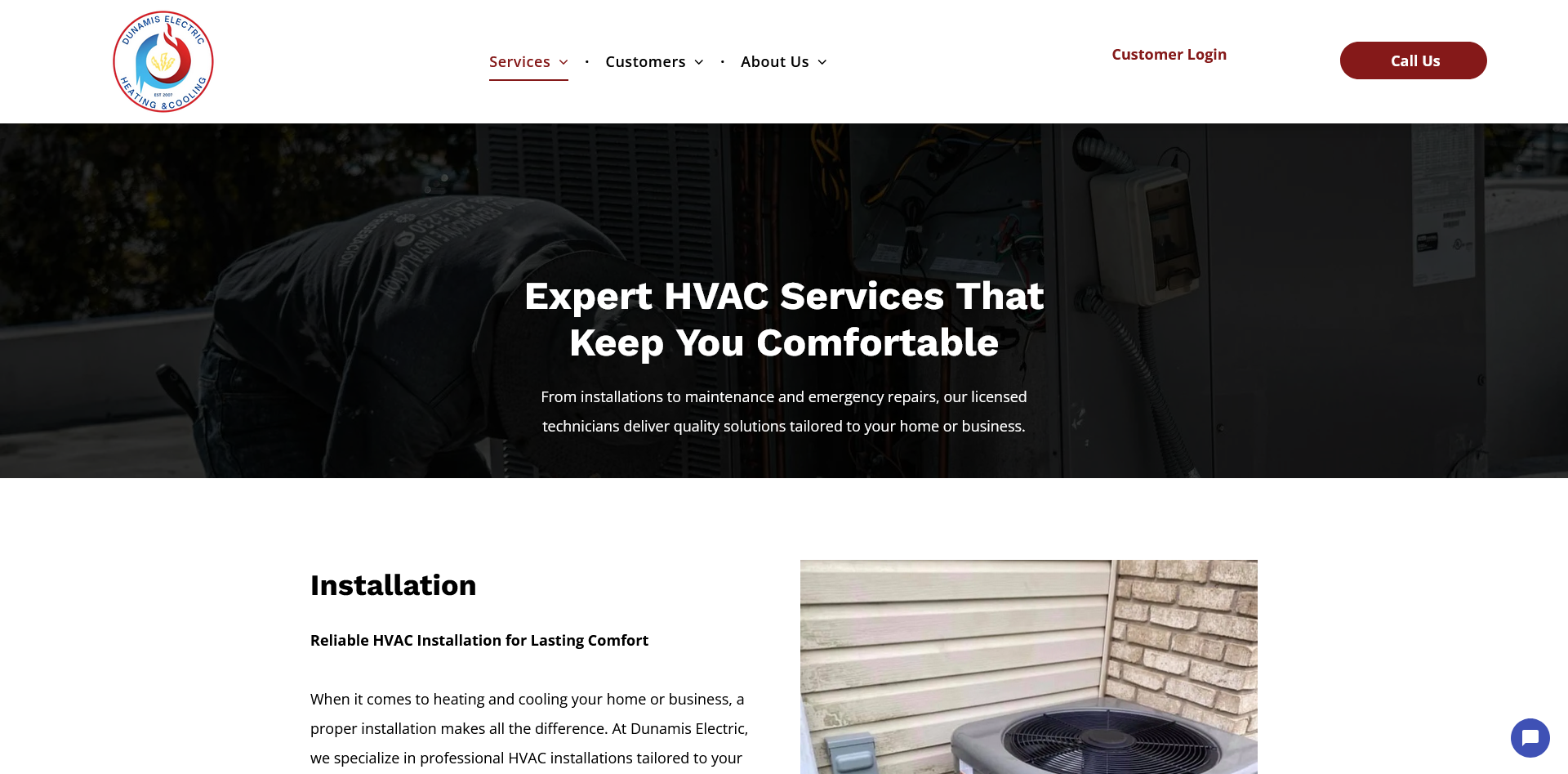 HVAC Services | Hampton, VA | Dunamis Electric