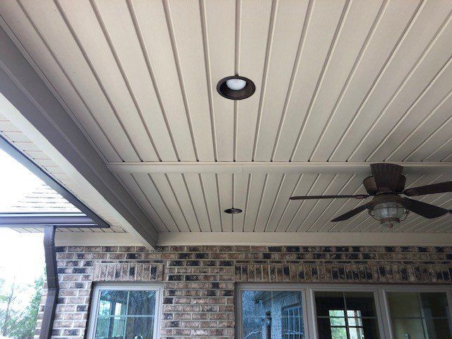 Vinyl Siding Ceiling Panels | Shelly Lighting