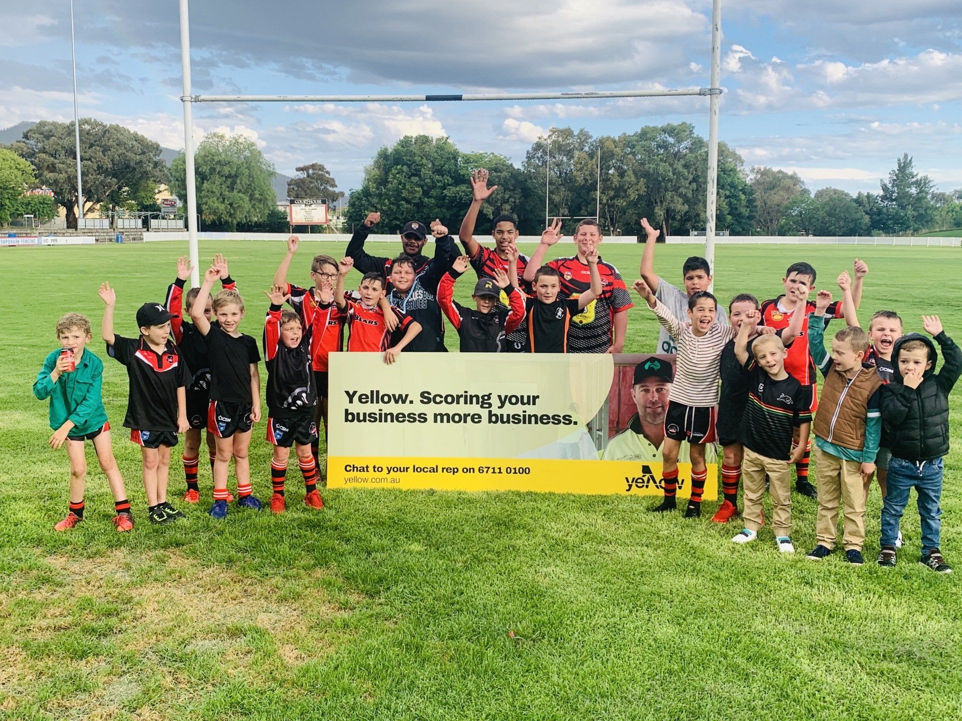 Yellow announces sponsorship of the North Tamworth Bears Junior Rugby ...