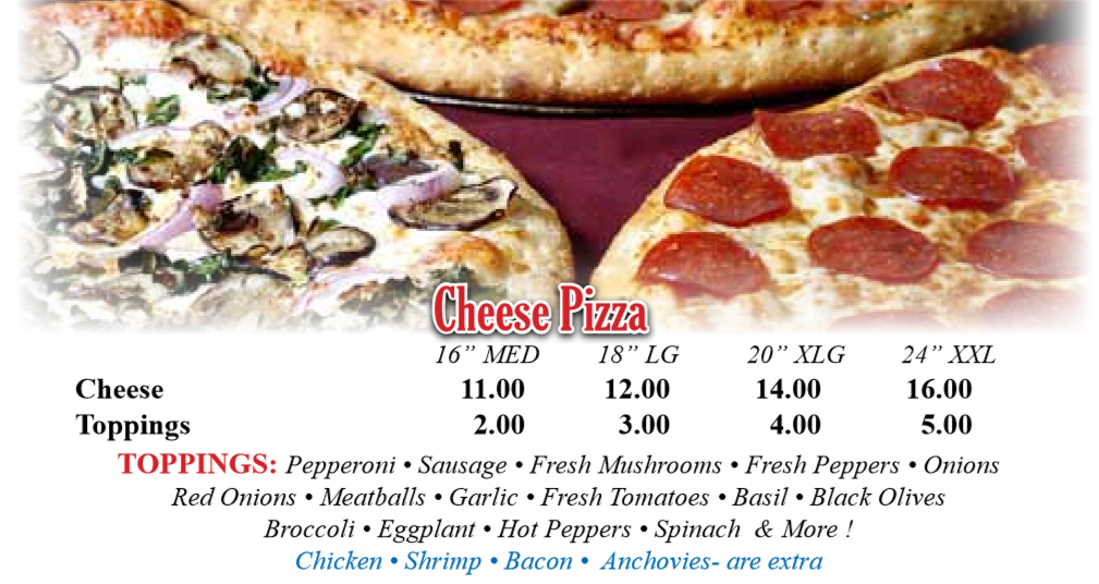 Tosco's Pizzeria Restaurant | Best Pizza in Saugerties