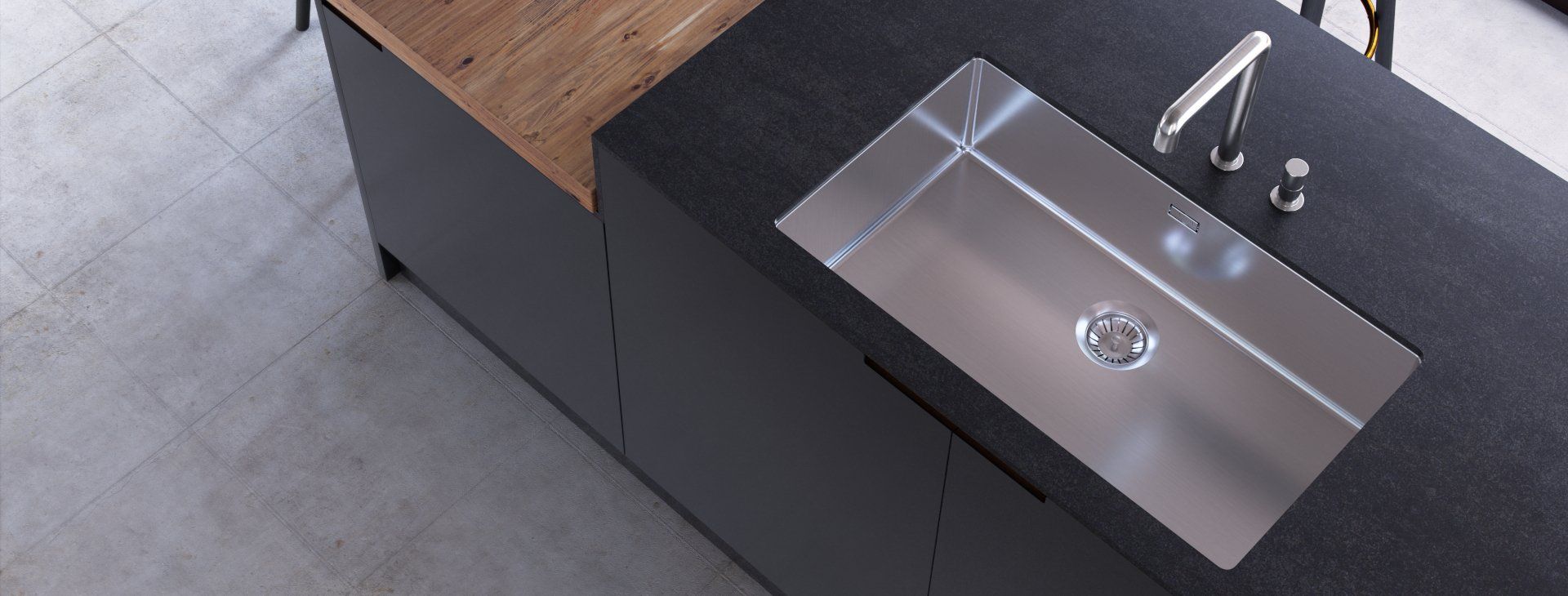 TASCA - Made in Italy kitchen sinks