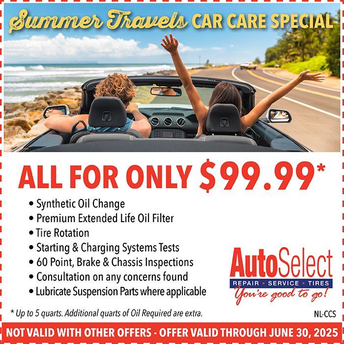 Auto Select Specials: Save on Auto Repairs & Services