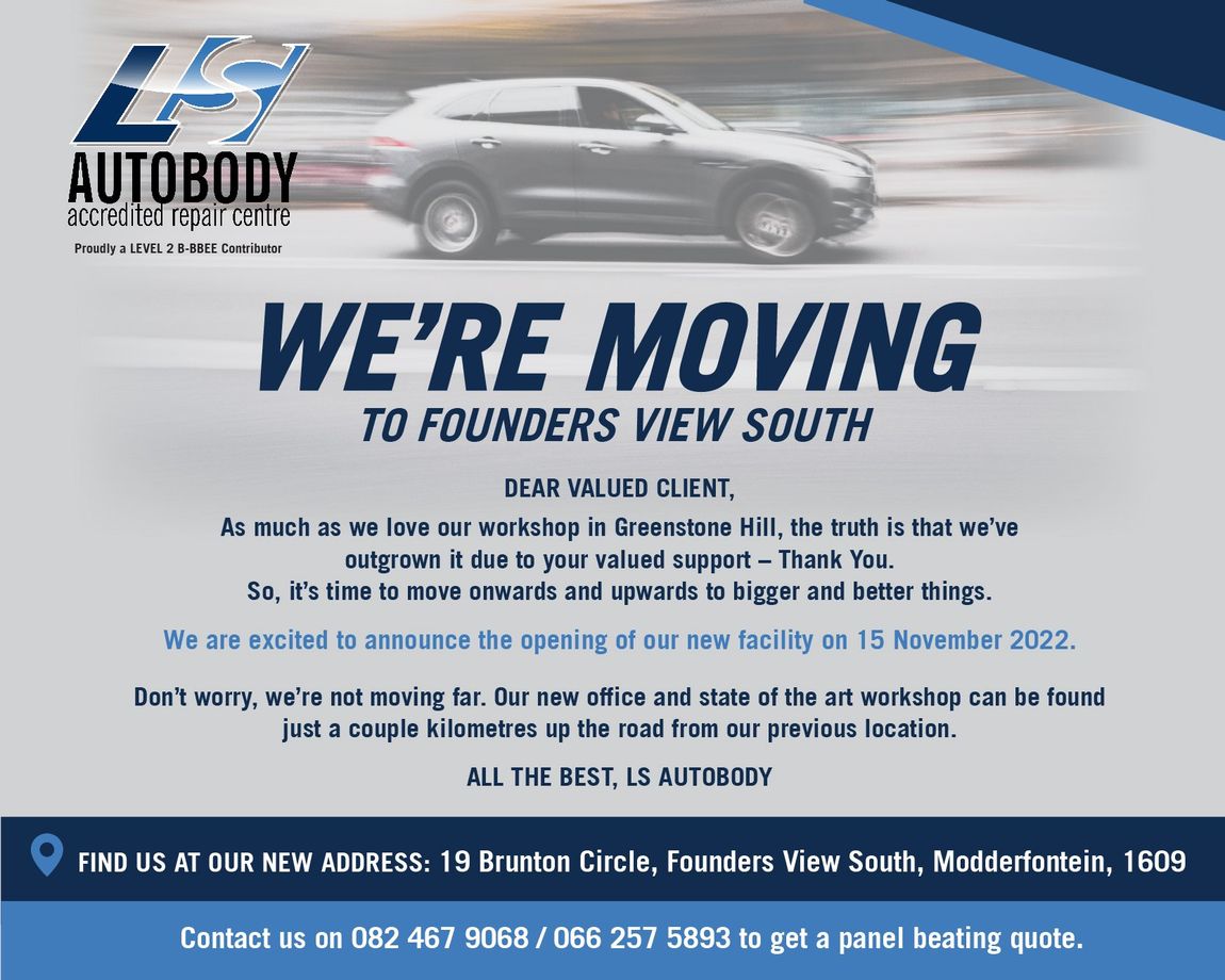 Panel Beater, Autobody Repair ,Greenstone, Edenvale