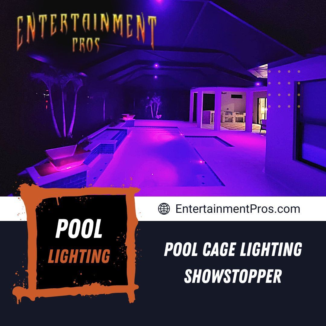 Pool Cage Lighting Showstopper: Must See Color-Changing LED Lights