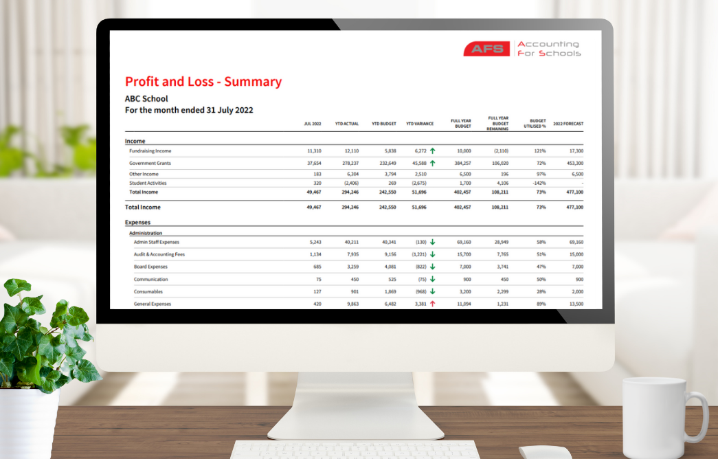 Accounting For Schools: Financial Reporting Made Simple