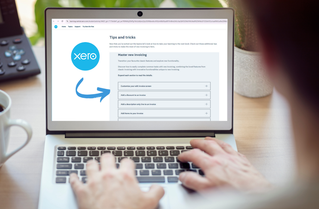 Accessing Xero's Guide to New Invoicing