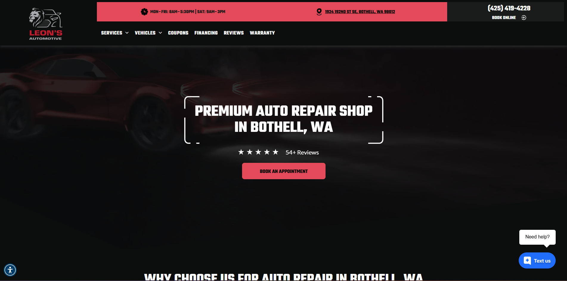 Gm Auto Repair – Bothell, WA | Leon's Automotive