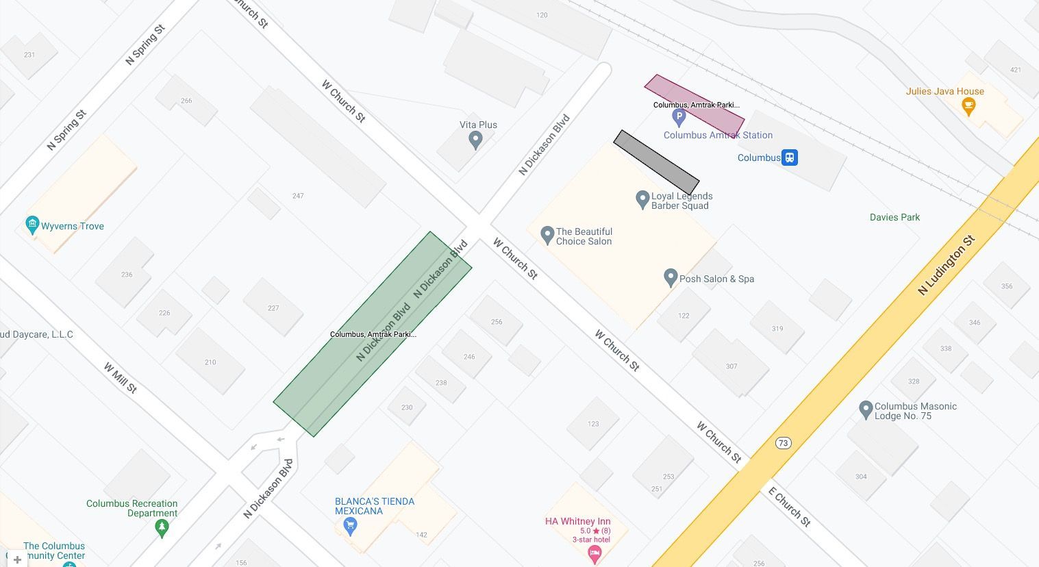 Amtrak Train Station - Columbus, WI