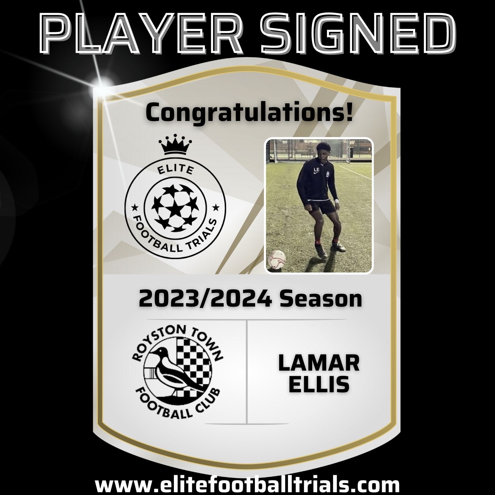 Become A Signed Football Player | Elite Football Trials