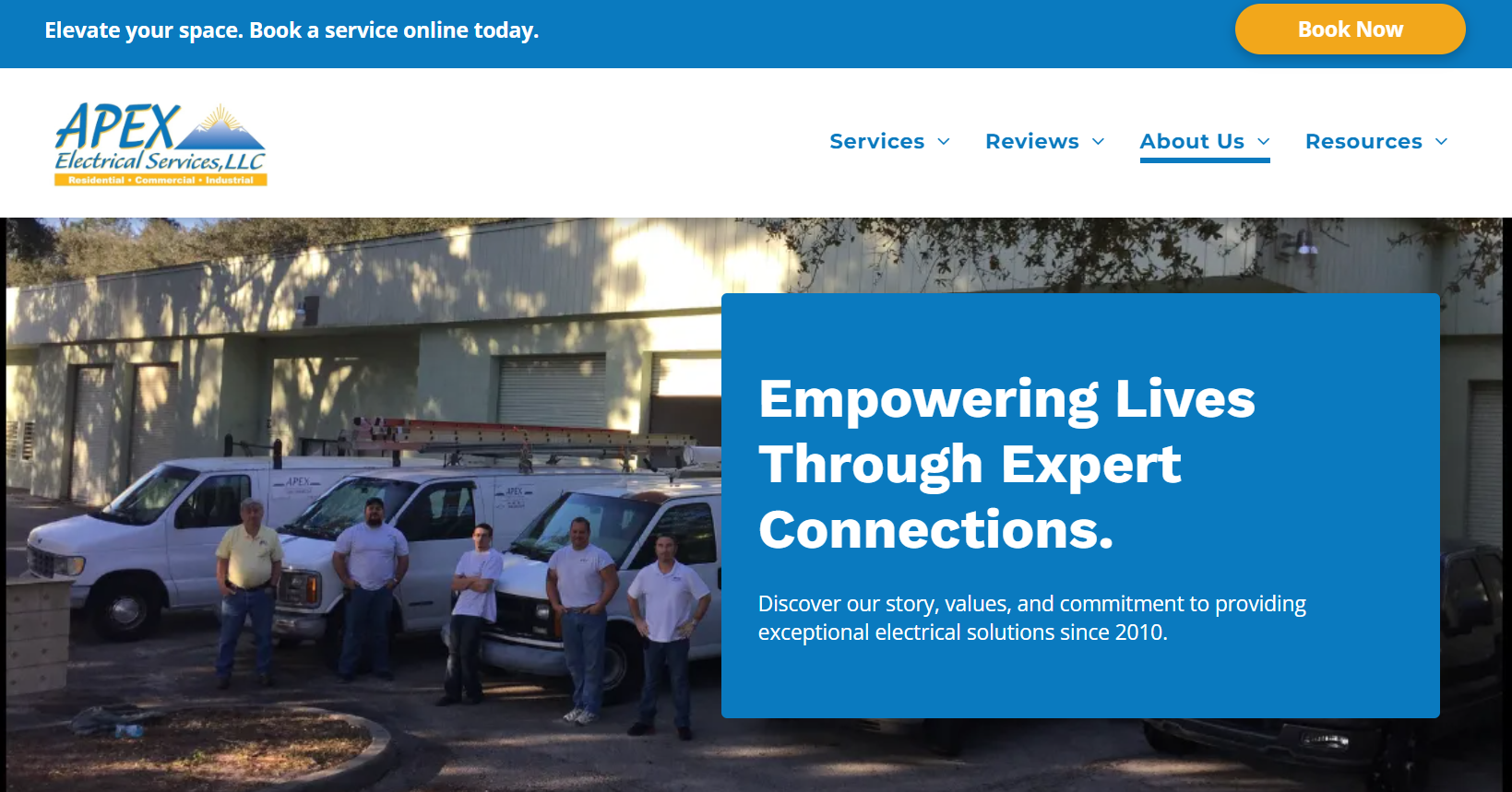 About Our Team | Port Orange, FL | APEX Electrical