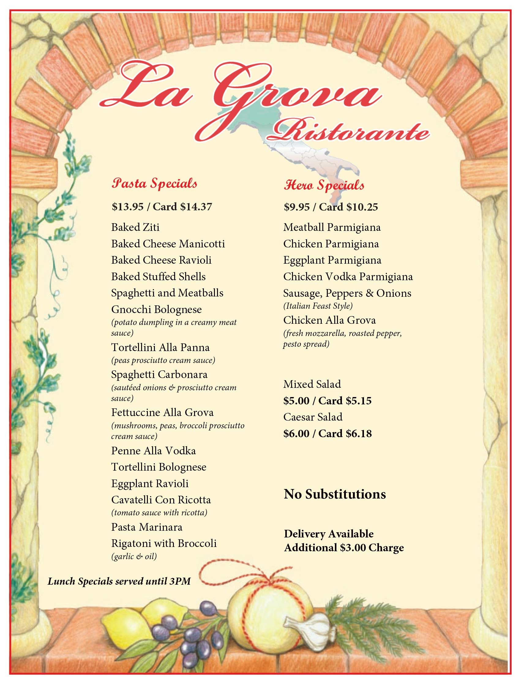 Italian Restaurants & Pizza Delivery in Centereach & Lake Grove, NY