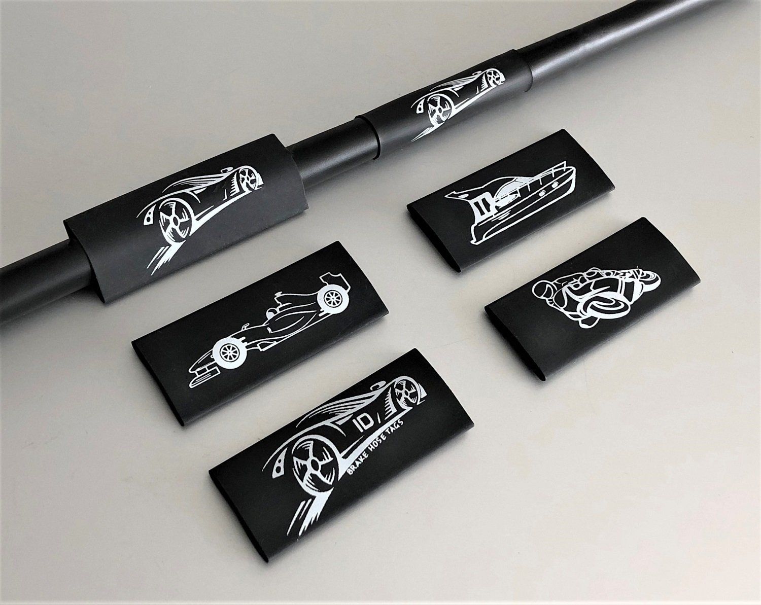 Custom Printed Heatshrink Cable Identification, UK