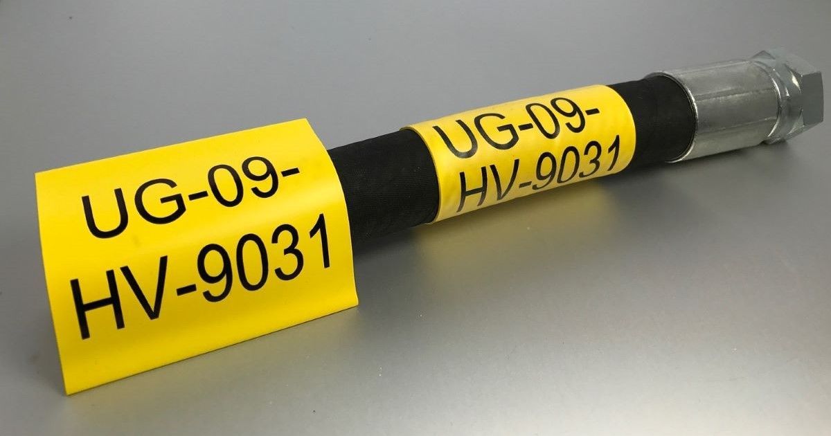 Custom Printed Hose & Pipe Identification, UK