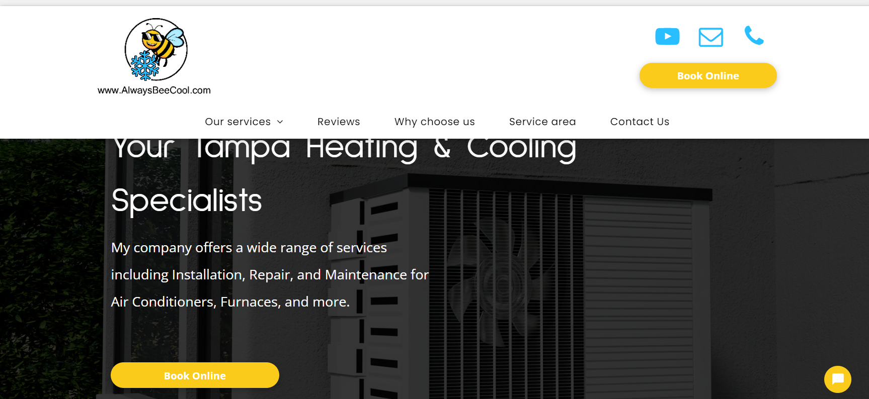 Always Bee Cool: HVAC Excellence, Trusted Solutions