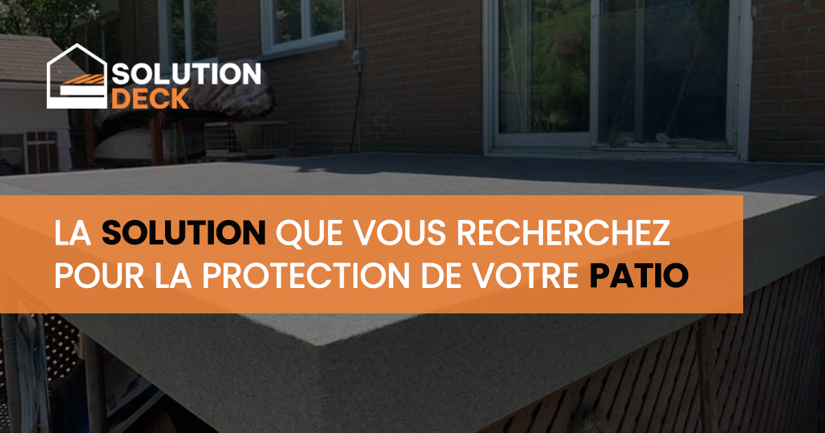 Accueil | Membrane de PVC pour patio | SolutionDeck