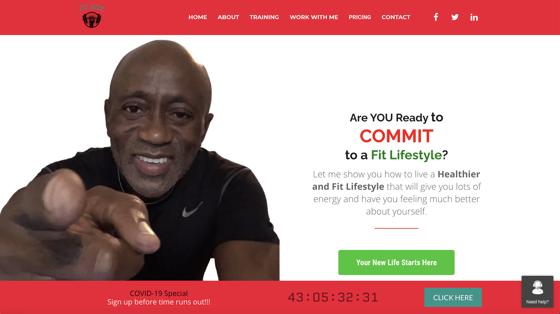 Get Fit Nick- Take your fitness to the Next Level w/Fit Nick