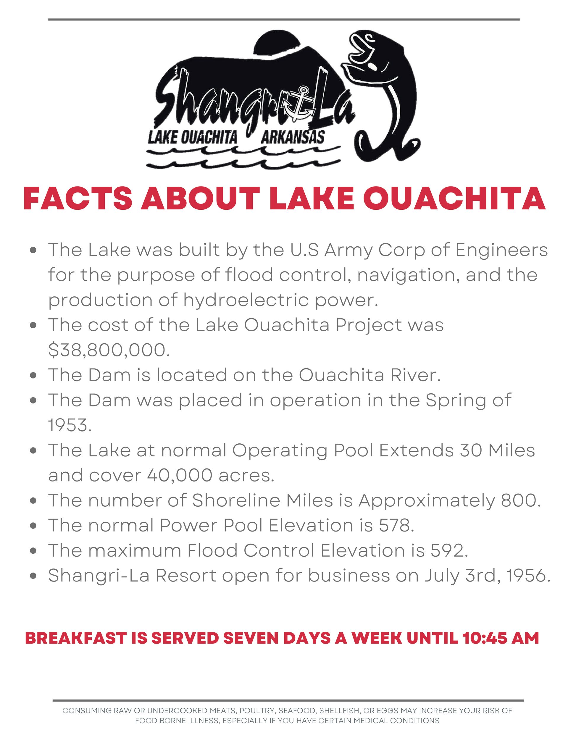 Shangri-La Café – Homestyle Dining on Lake Ouachita