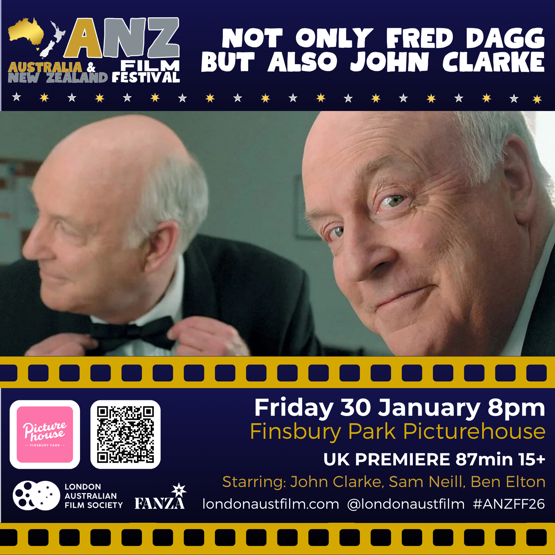 NOT ONLY FRED DAGG BUT ALSO JOHN CLARKE - ANZ Film Festival 2025