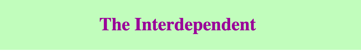 The Interdependent September 1997