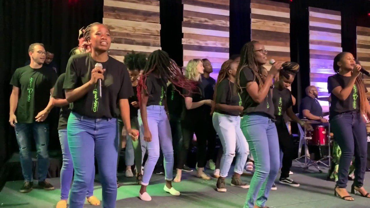 Johannesburg, South Africa: Worship service