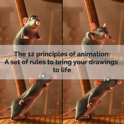 The 12 principles of animation: A set of rules to bring your drawings ...
