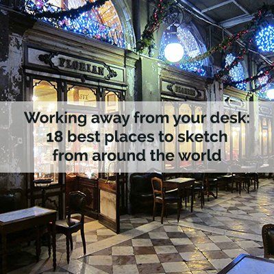 18 best places to sketch from around the world