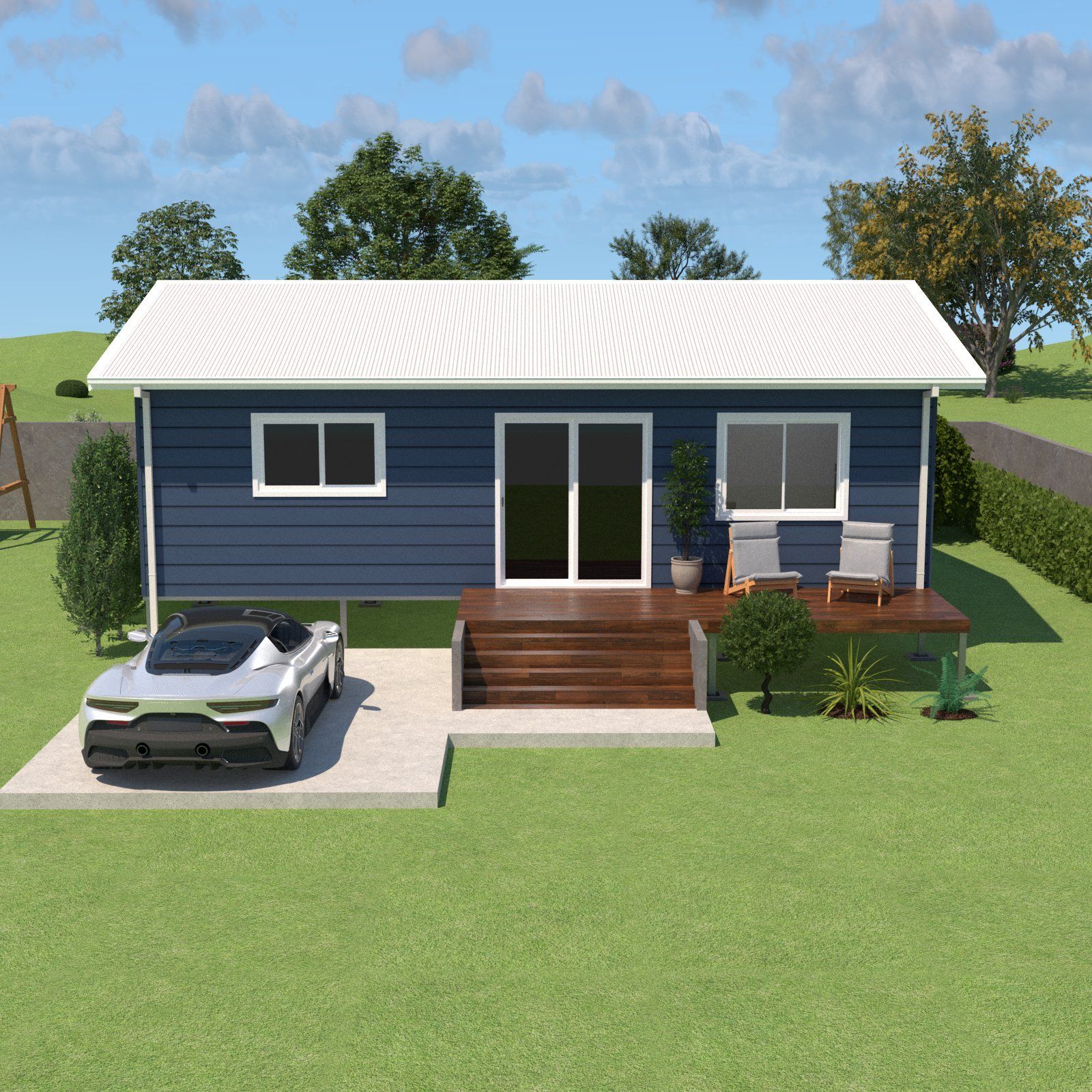 Beach House 60 Two Bedroom Kit Home