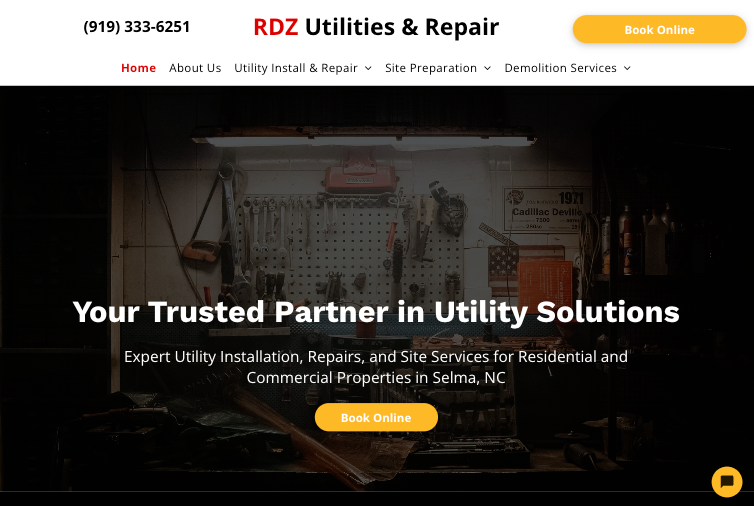 Services | Utility Installation & Repair