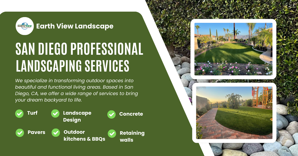 Landscapers in San Diego | Earth View Landscape