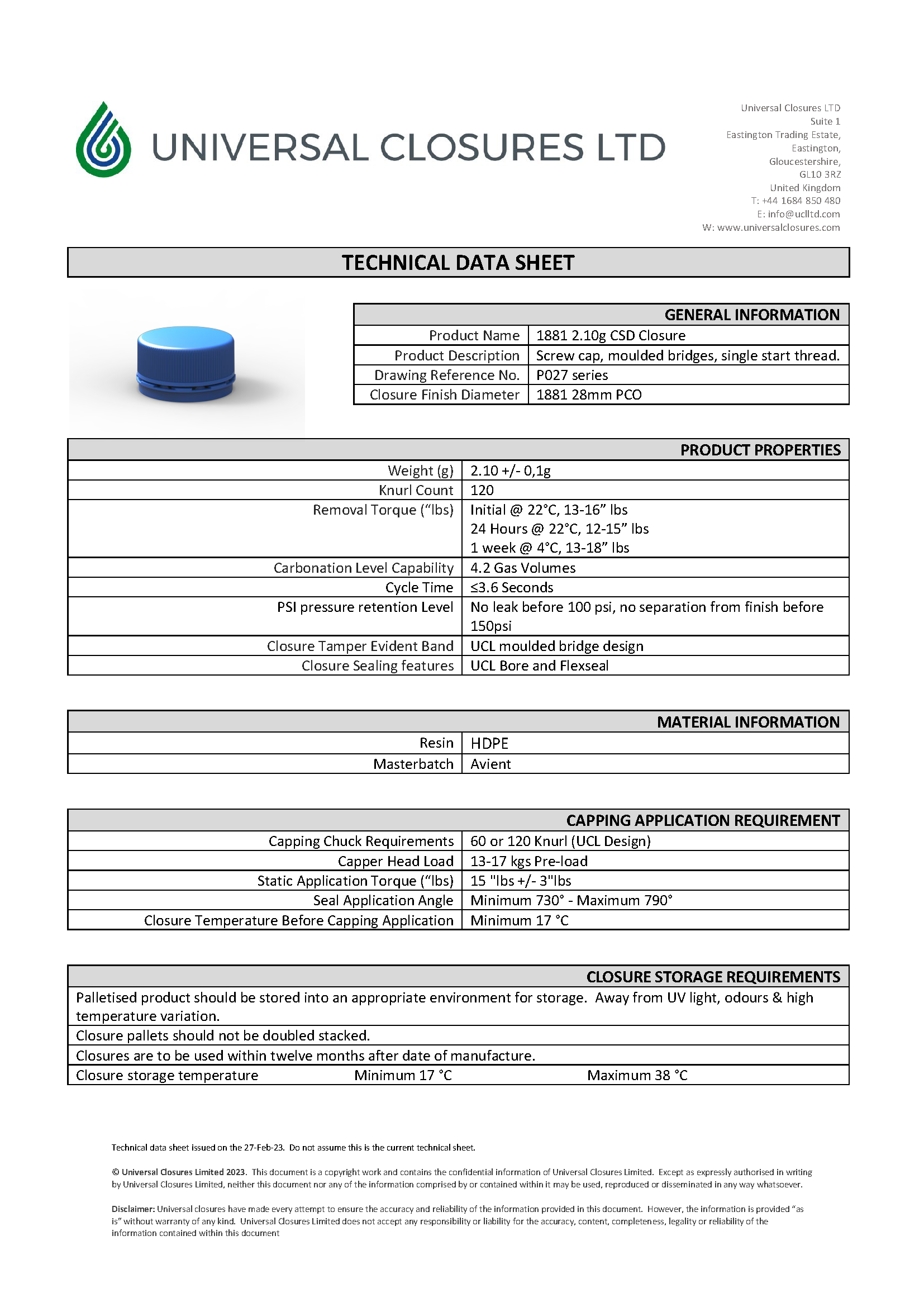 Universal Closures Ltd | Bespoke Closure Design