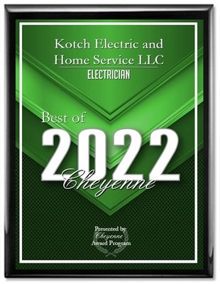 Electrician in Cheyenne, WY | Kotch Electric & Home Service LLC
