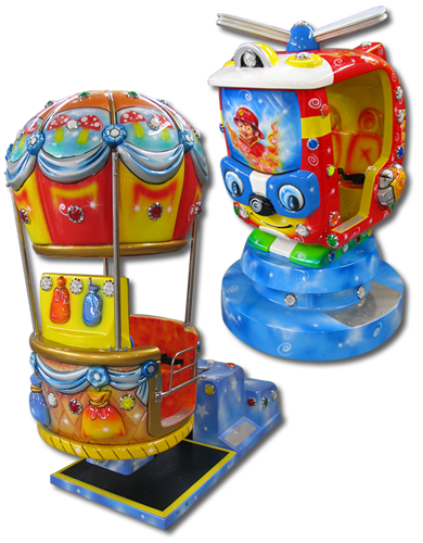 SB Machines - Importers of Italian coin operated kiddie rides