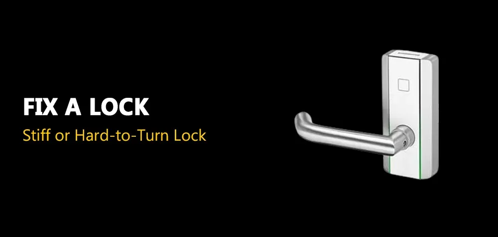 How to Fix a Stiff or Hard-to-Turn Lock