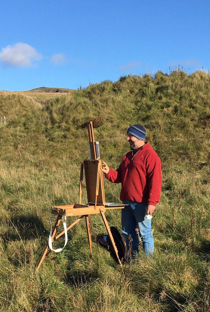 Simon Goss MA - Welsh landscape Art - Biography