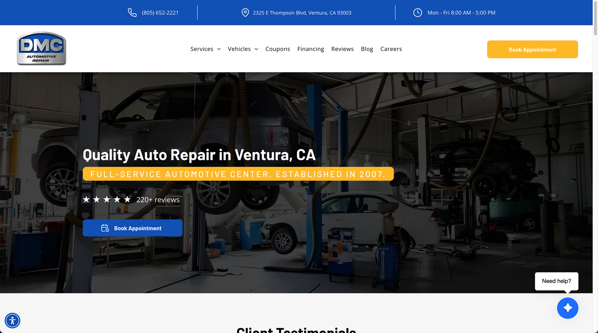 Auto Repair Ventura CA | Schedule Your Service Online