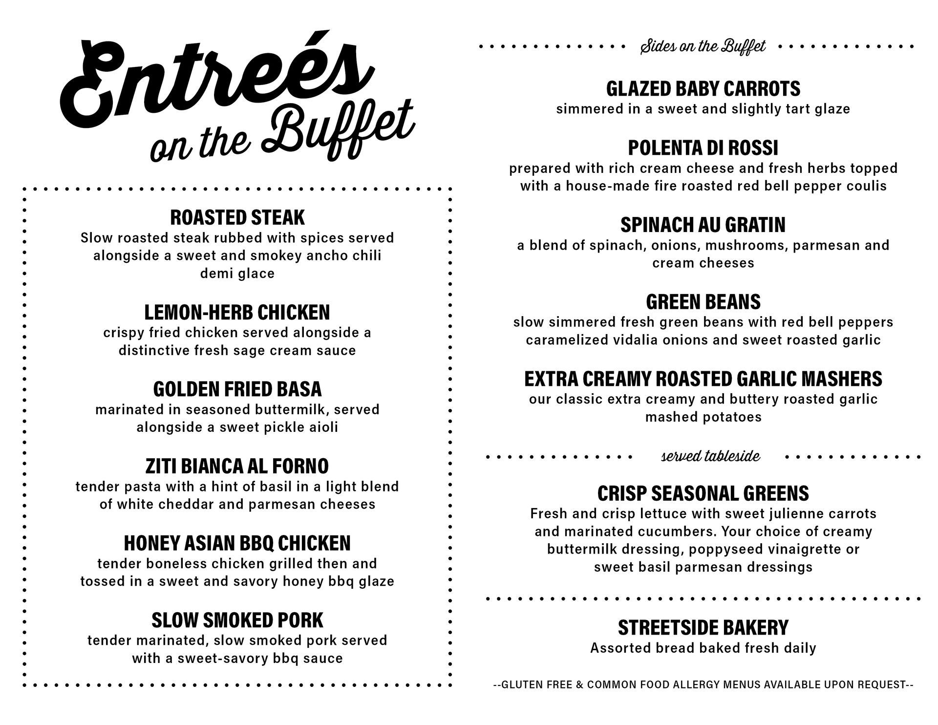 MENUS | New Theatre & Restaurant KC