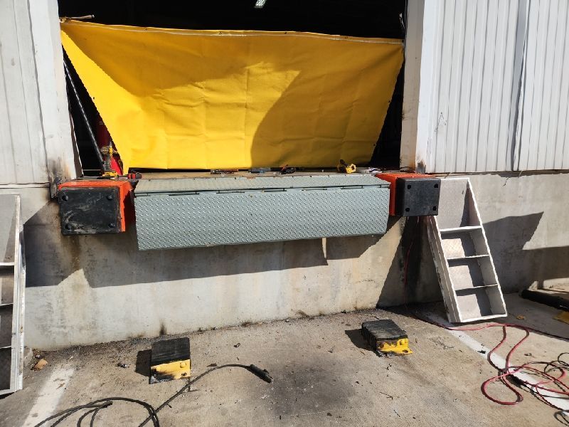 Dock Leveler Repair in Lakeland Florida.