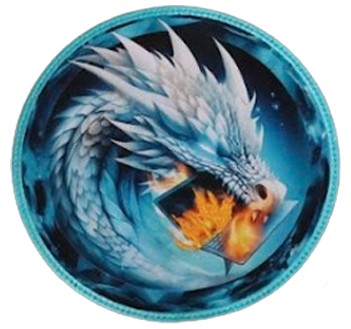 Ice Dragon Pillow | Fire Safety Device | United States