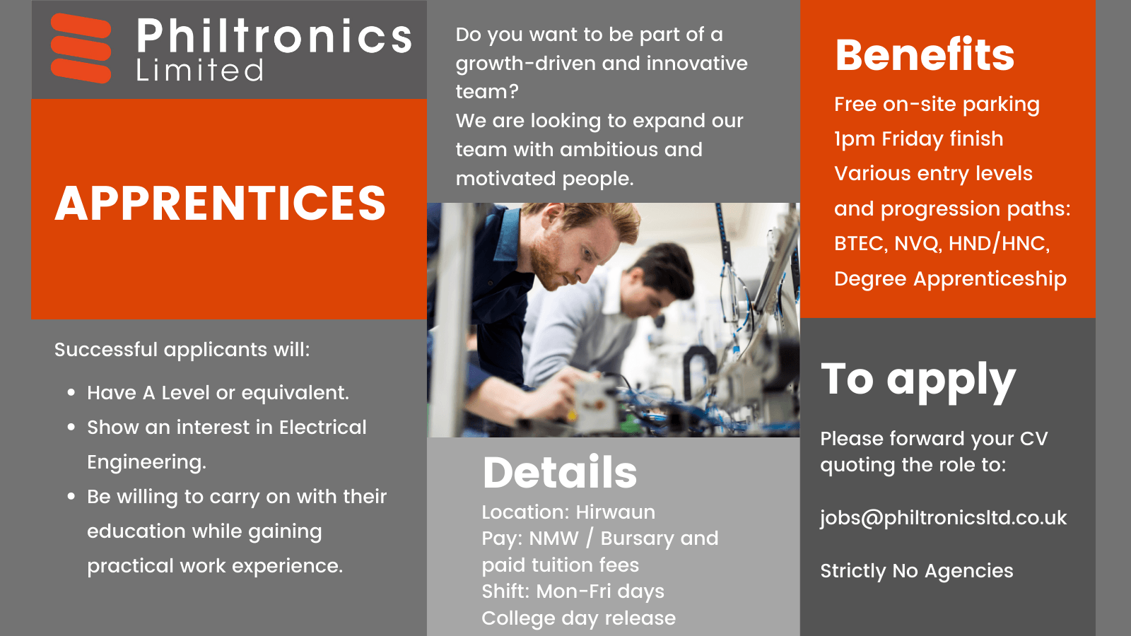 Are you looking for an apprenticeship?