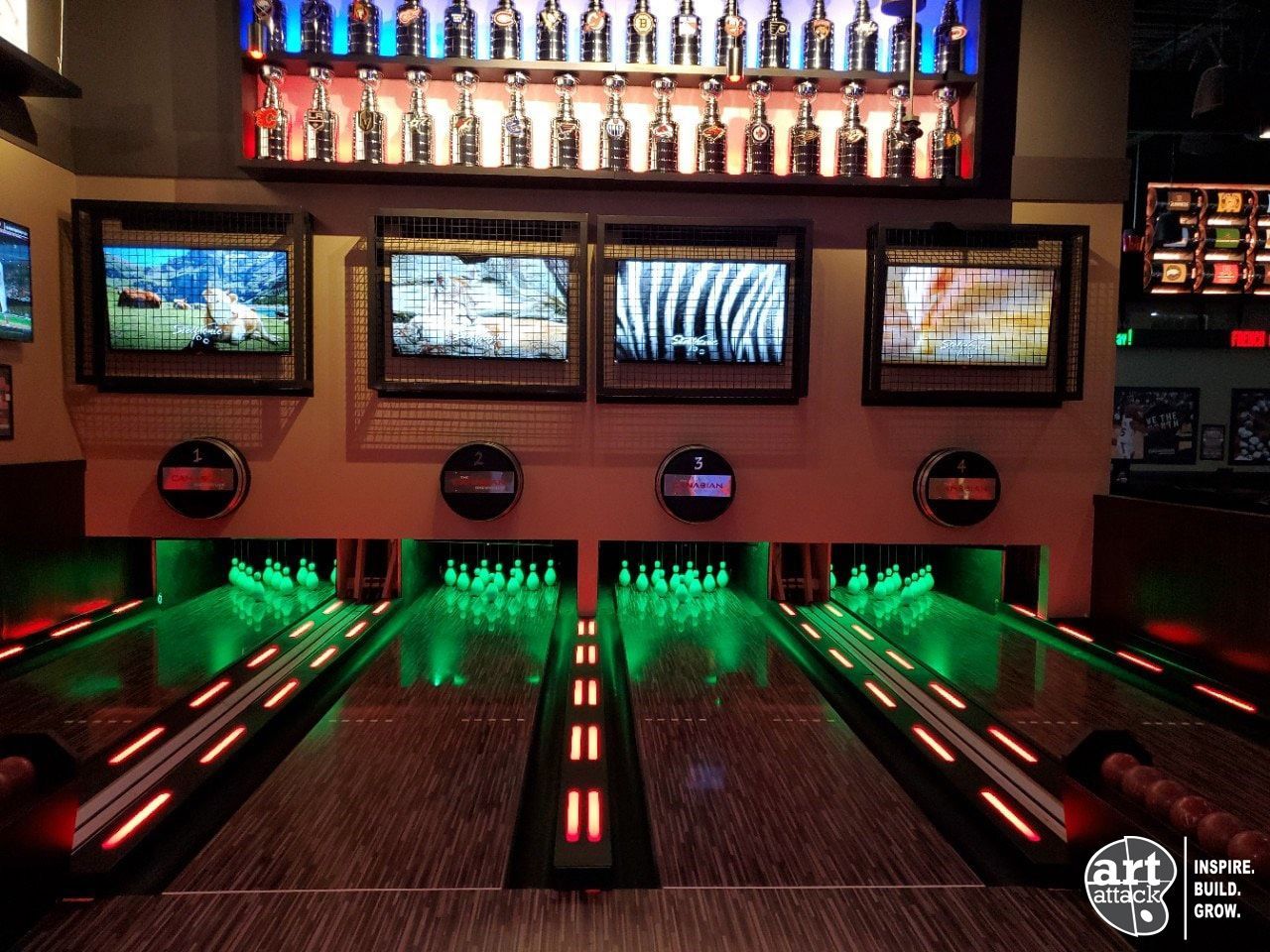 Duck Pin Mini Bowling | Art Attack FEC