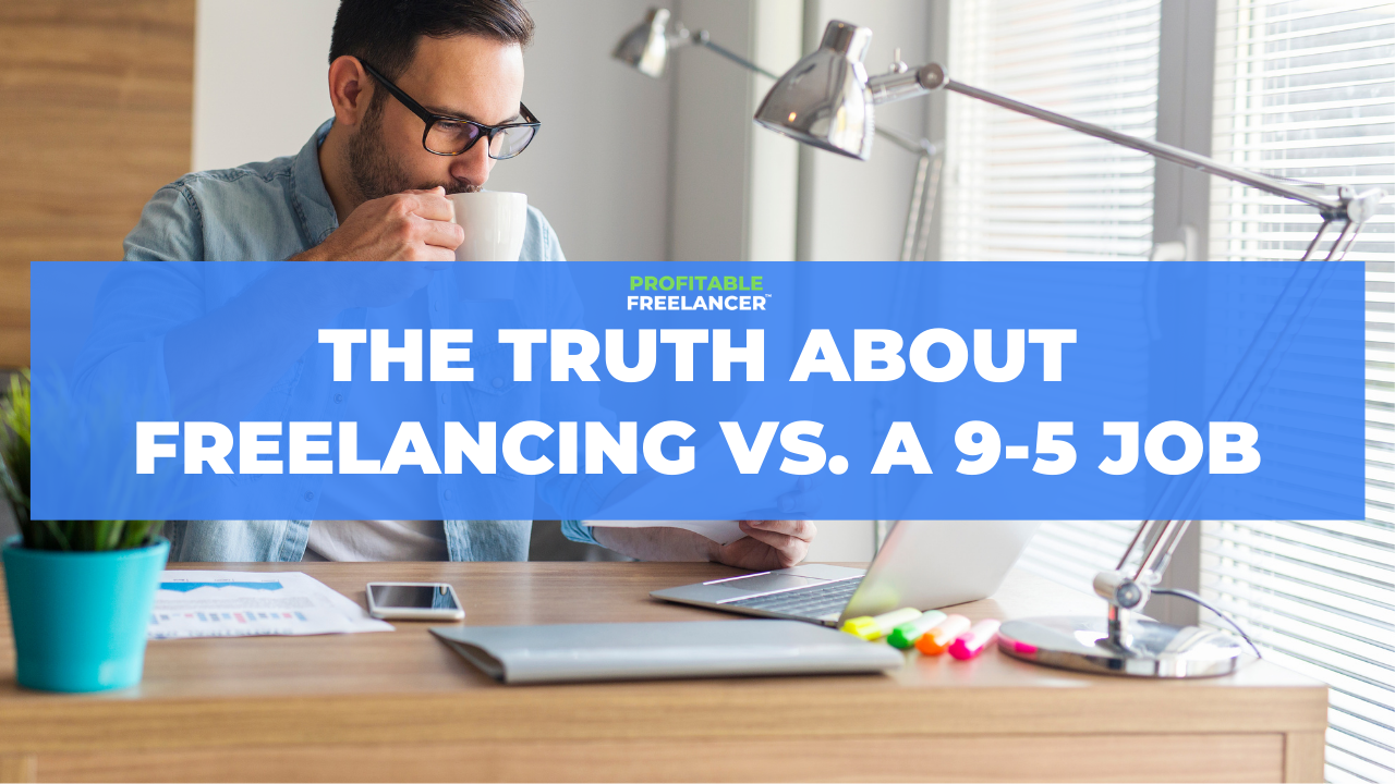 Typical 9-to-5 Job vs. Freelancing Career