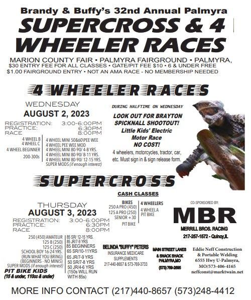 Marion County Fair - Palmyra Chamber Of Commerce - Palmyra, MO