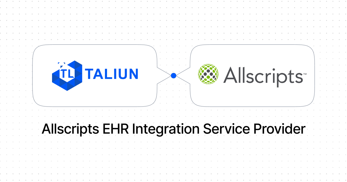Allscripts EHR Integration Service Provider