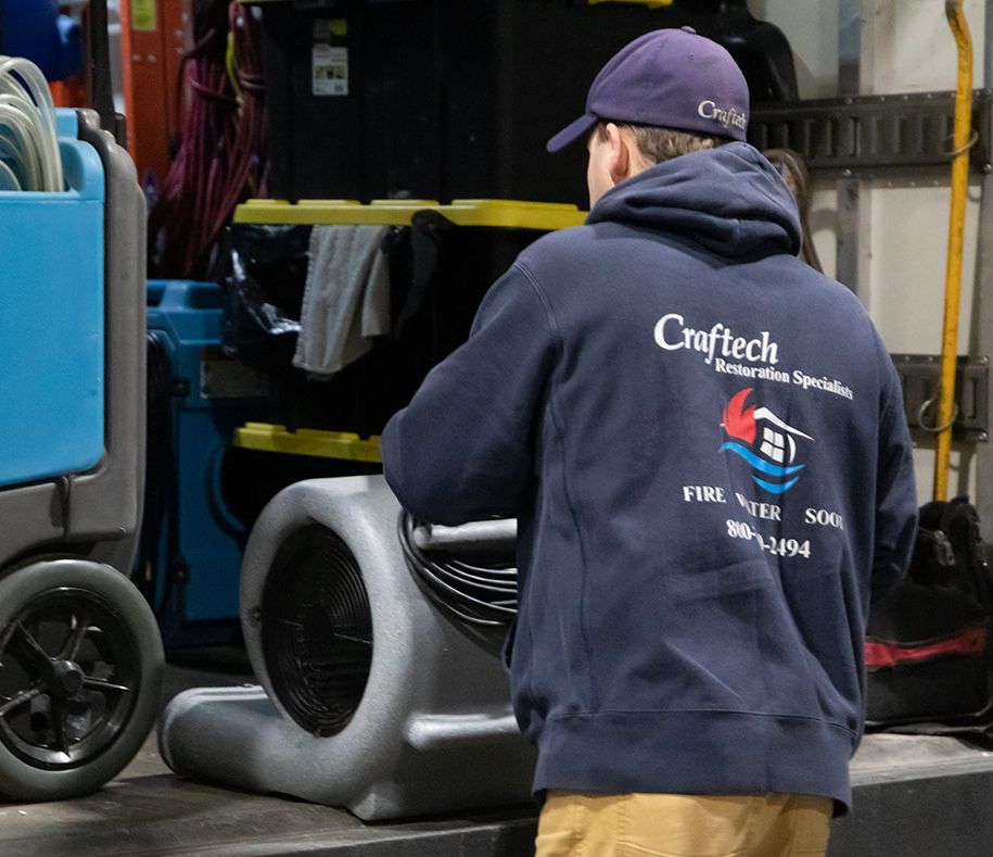 Fire Damage Restoration | Craftech Restoration | Central Mass